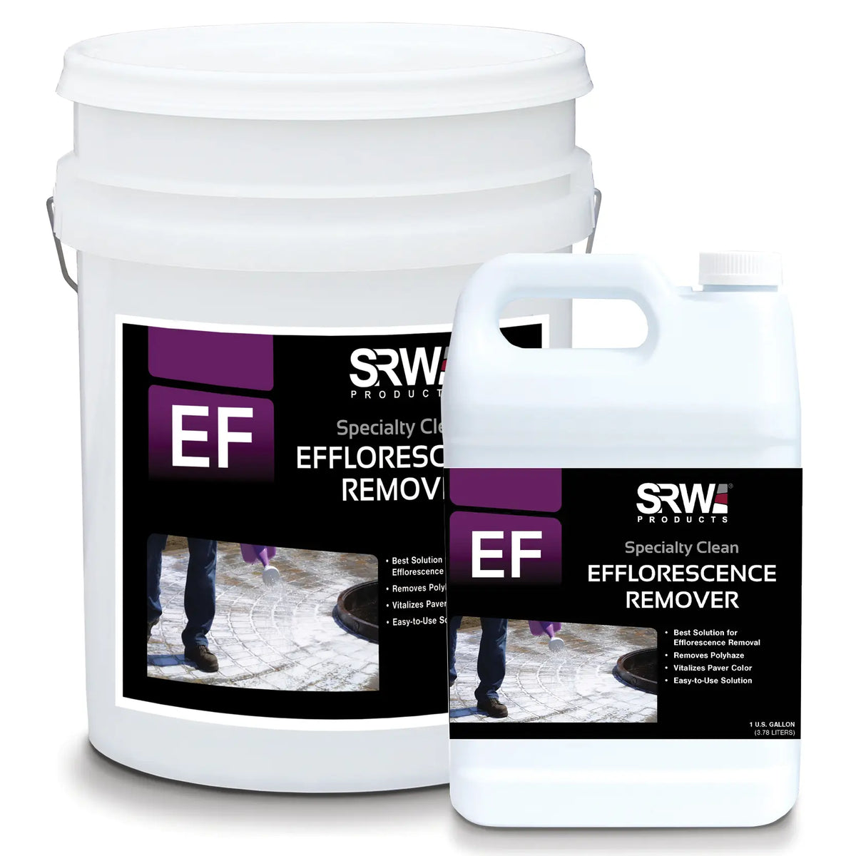 SRW EF Efflorescence Remover™ Specialty Clean – Shasta Forest Products, Inc